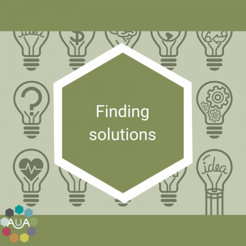 Finding solutions | AHEP